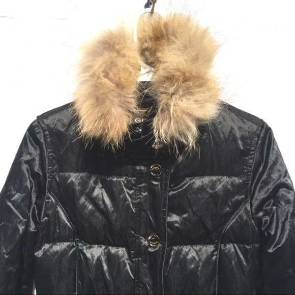 Geox | Jackets & Coats | Geox Respira Down Puffer Black Coat Hood ...